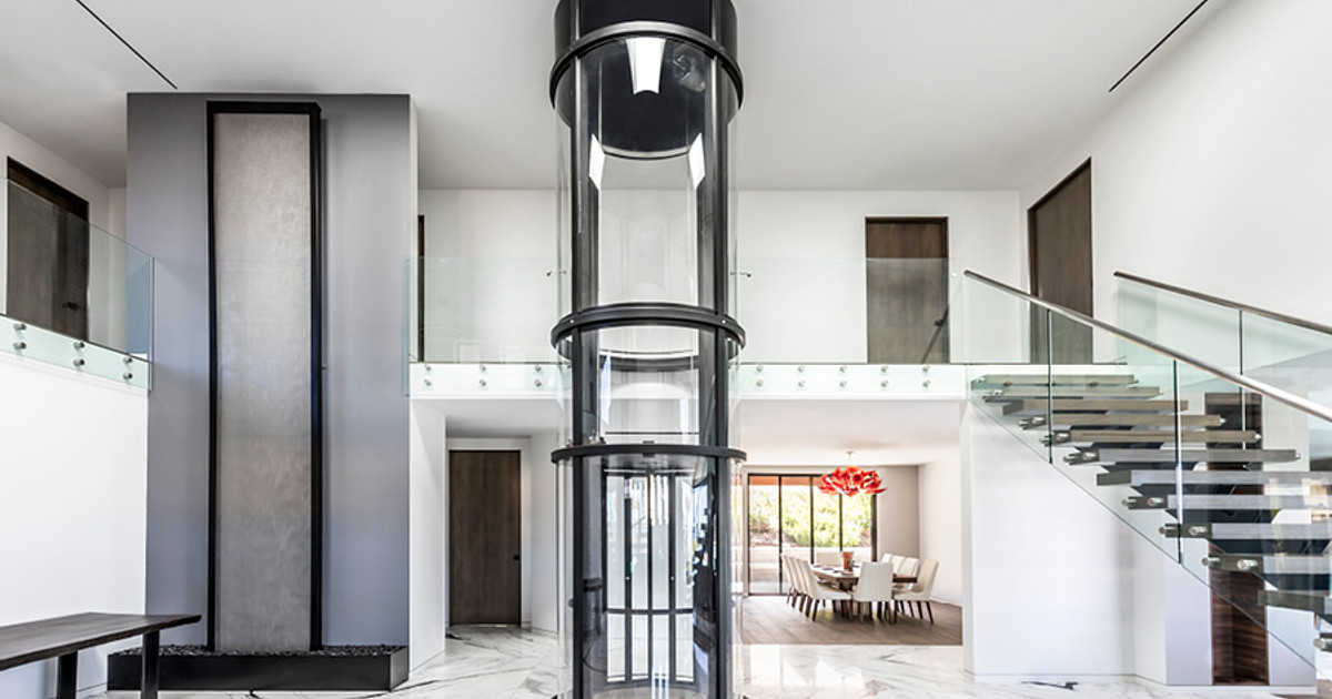 Homelift Vuelift Mini | Panoramic Glass Elevator | Garaventa Lift ...
